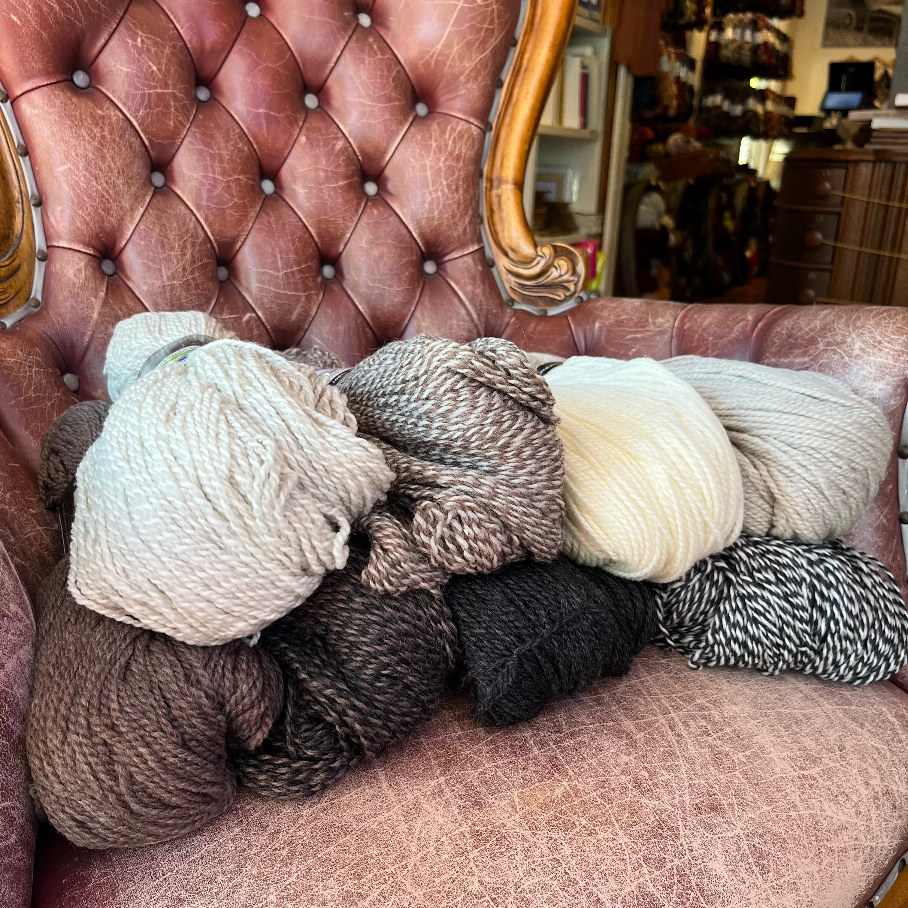 Countrywide Yarns // Natural 8ply 200g – Loopine Wool Co