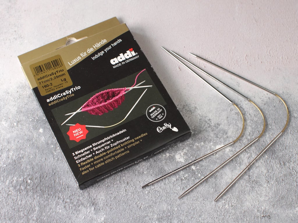 Addi // Crasy Trio Sock Needles – Loopine Wool Co