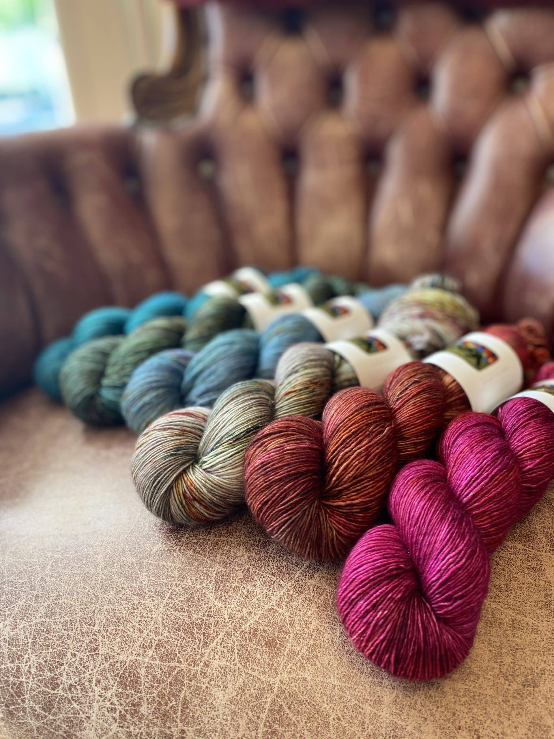 Yarnfloozy Sage Merino Silk // 4ply – Loopine Wool Co