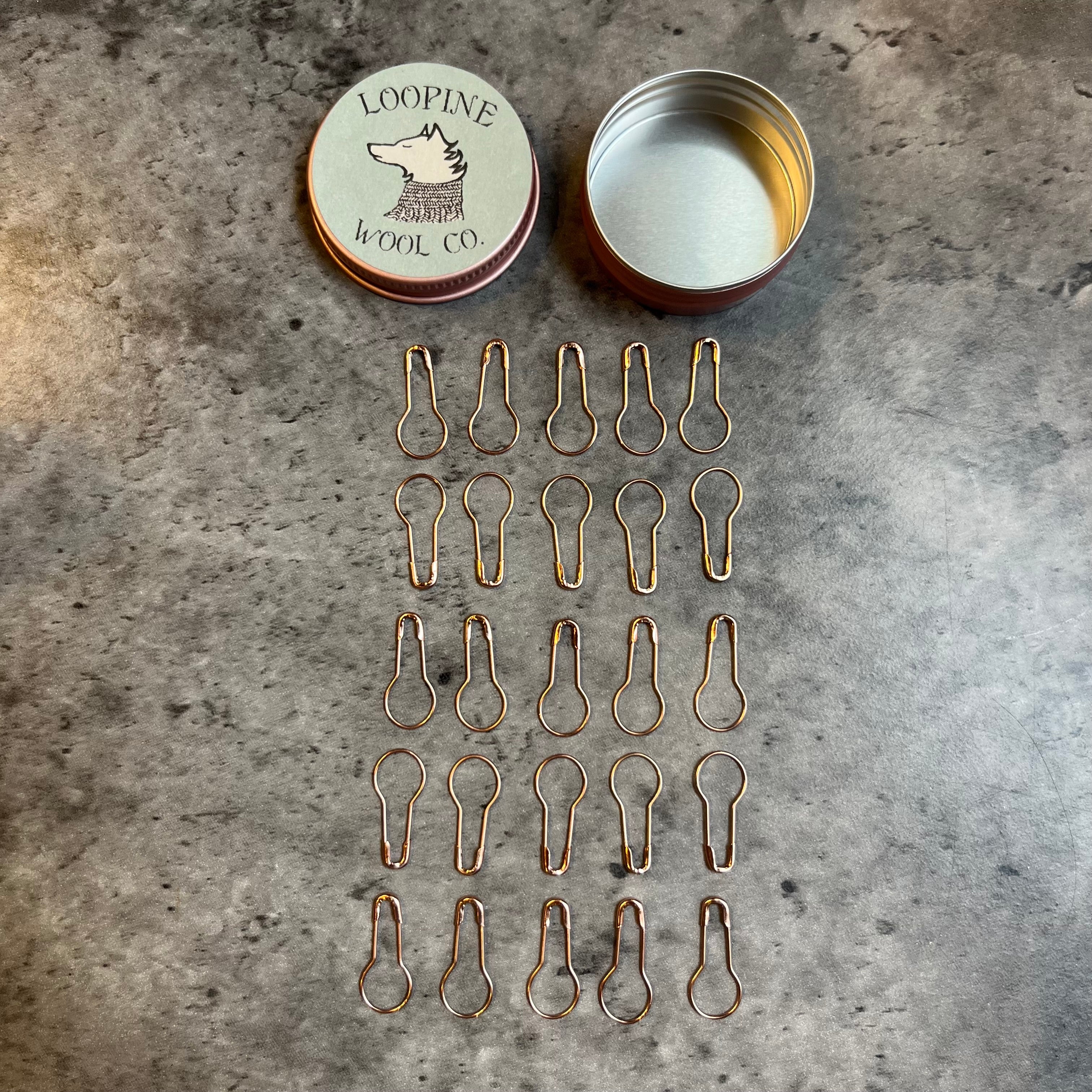 Lightbulb Stitch Marker in Tin – Loopine Wool Co