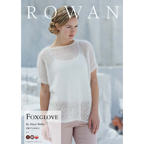 Rowan Foxglove - Printed Pattern – Loopine Wool Co