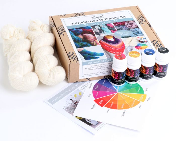 Ashford // Introduction to Dyeing Kit – Loopine Wool Co